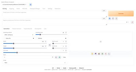 Windows 安装 Stable Diffusion Webui 教程 Divineengine