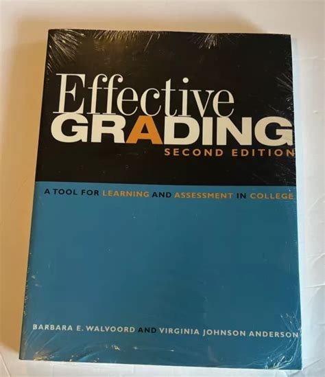 Effective Grading A Tool For Learning And Assessment In College £799