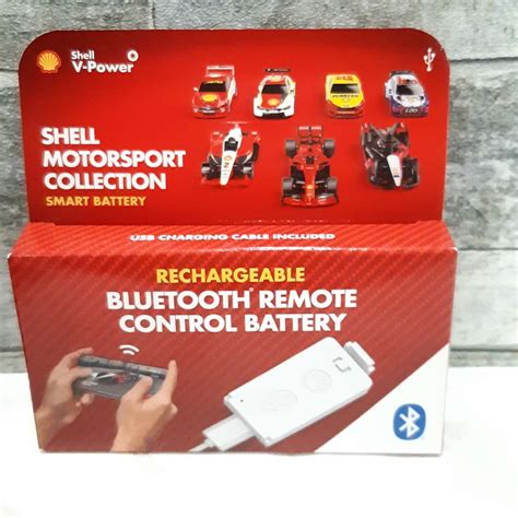 Shell V Power Racing Team Ford Mustang Gt And Rechargeable Bluetooth Remote Control Battery S