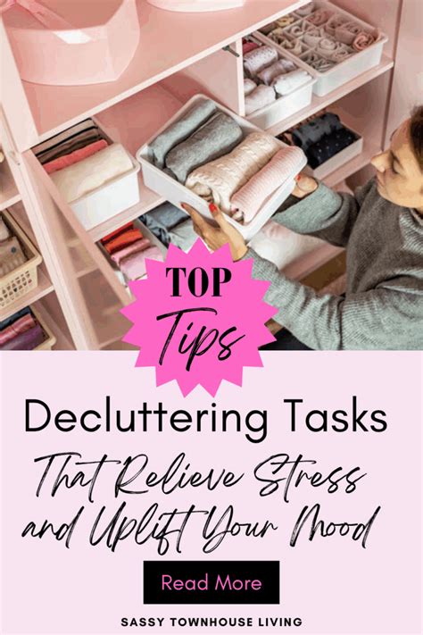 Decluttering Tasks That Relieve Stress And Uplift Your Mood