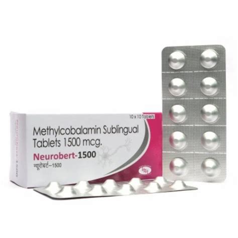 Mecobalamin Sublingual Tablet At ₹ 150strip Raipur Id 2857066637062