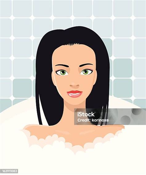 Gadis Di Kamar Mandi Ilustrasi Stok Unduh Gambar Sekarang Bagian
