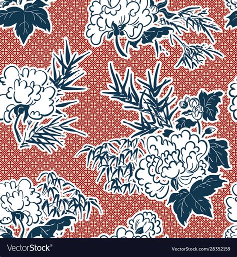 Traditional Japanese Floral Patterns