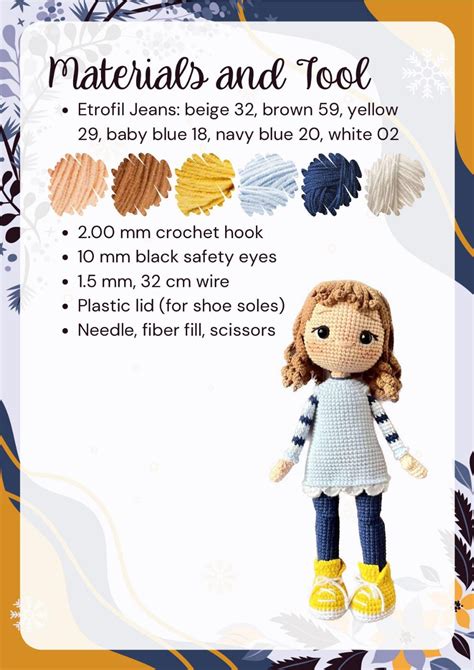 Tanem Zeynep Sevde Özipek Doll Crochet Pattern