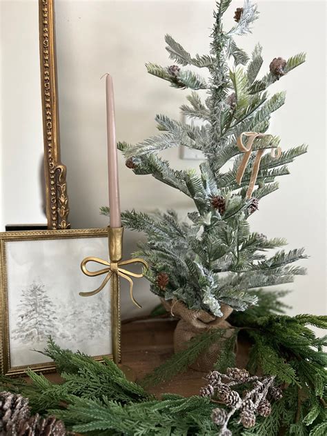 Bow Candle Holders Moffatt Grace Design