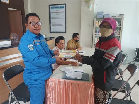 Penyerahan Blt Dd 2021 Bulan Keduabelas Desa Tapis