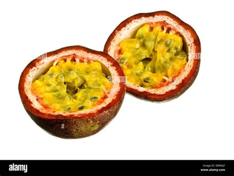 Passion Fruit Cut In Half