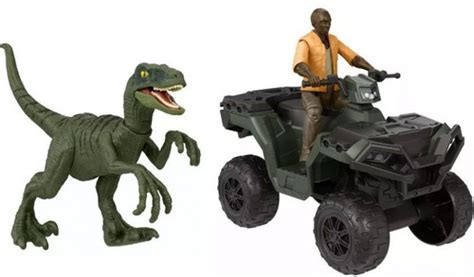 Jurassic World Legacy Barry Sembene Atv Chase Pack Mattel Toywiz