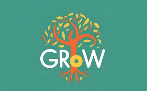 Premium Ai Image Grow Logo