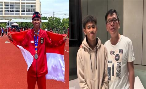 Rangga Putra Halmahera Barat Raih Medali Perak Internasional Benny Laos Bangga