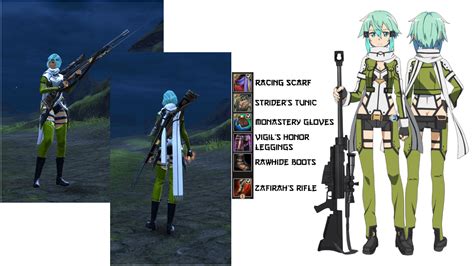 Sword Art Online Sinon Cosplay Rguildwars2