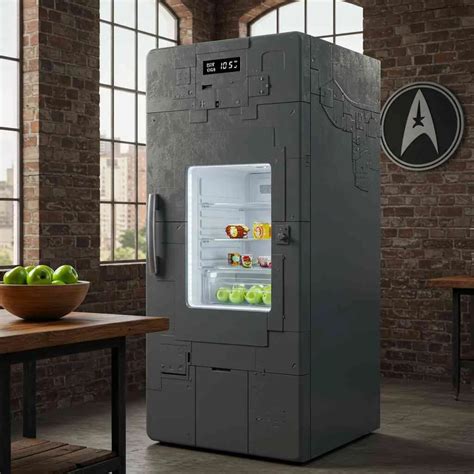 Borg Cube Fridge The Ultimate Fusion Of Sci Fi And Kitchen Innovation