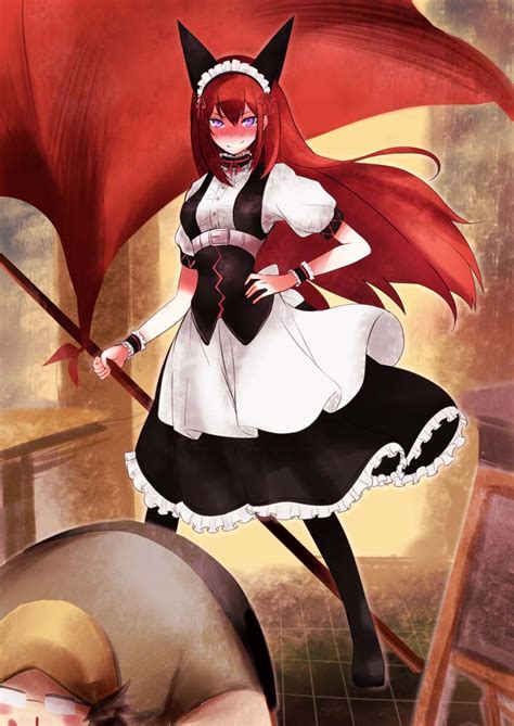 Makise Kurisu And Hashida Itaru Steinsgate Drawn By Chuuta14