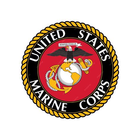 Premium Vector Vector Seal Of The United States Marine Corps Usmc