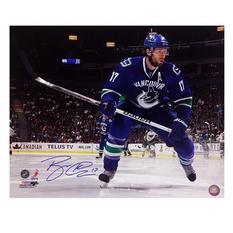 Ryan Kesler Signed Vancouver Canucks 16 X 20 Photo 79090 Nhl Auctions