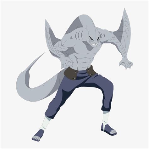 Render Kisame Hoshigaki Shark Form By Shinzukette D91ysq1 Kisame