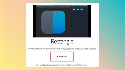 【rectangle】無料のmacウィンドウ整理ソフト