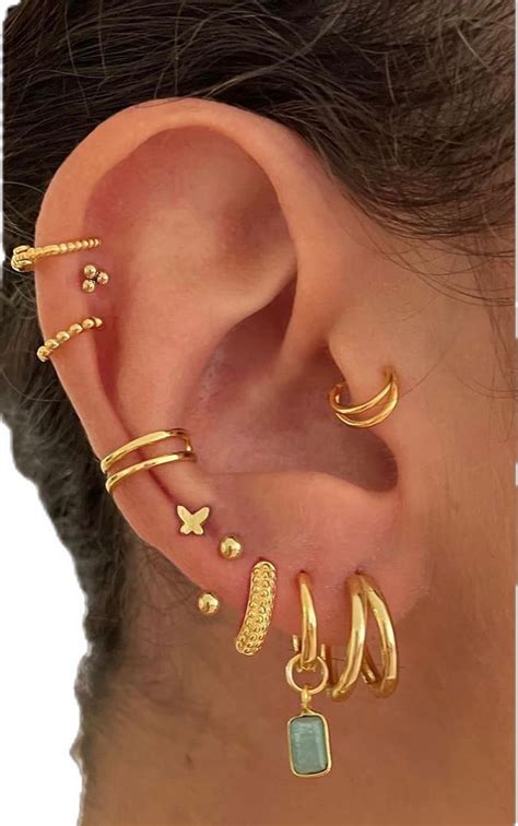 Ear Piercing Inspiration Ear Piercings Ear Jewelry Earings Piercings