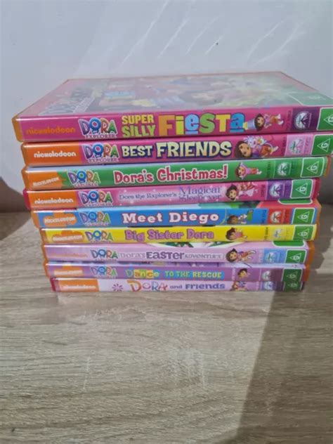 Nickodeon Dora The Explorer Dvd Bundle X9 Dvds Region 4 £931 Picclick Uk