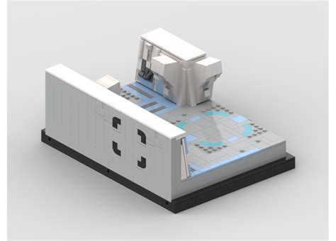 Lego Moc Lucrehulk Command Center Corridor By Thelegowolfpack