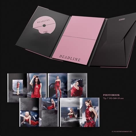 Blackpink 3rd Mini Album Deadline Black Ver Hmv Store