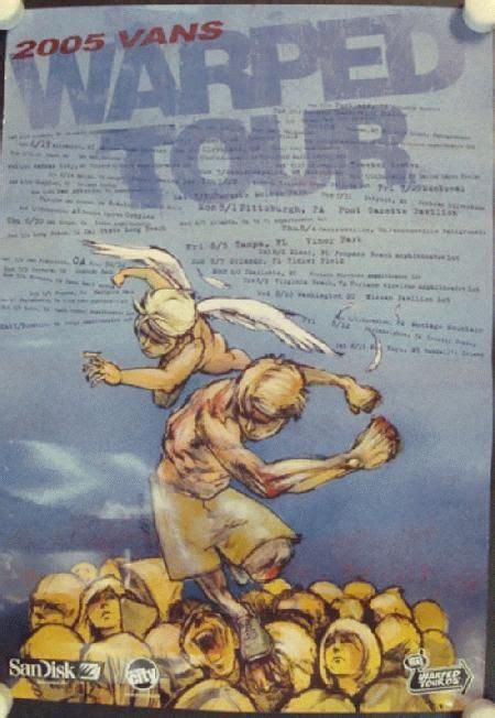 Posters And Memorabilia Concert Posters Vans Warped Tour Warped Tour