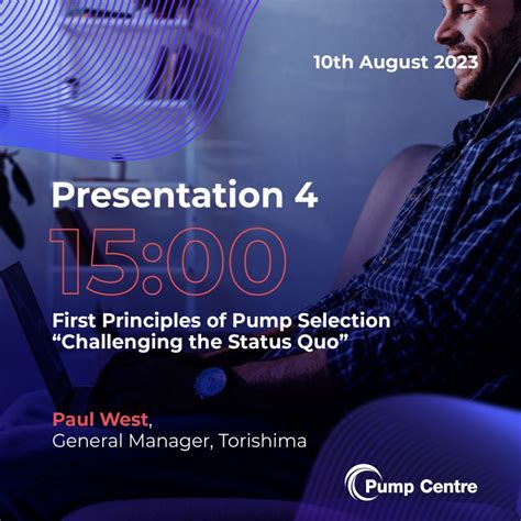 The Pump Centre On Linkedin Webinar Pumpselection Efficiency