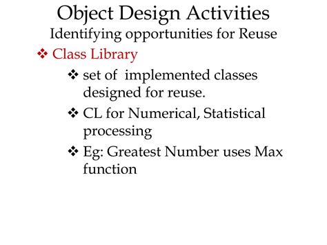 Object Oriented System Design Ppt