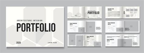 Portfolio Template Psd Vector Art Icons And Graphics For Free Download