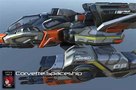 Spaceship Corvette