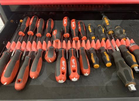 Modular Magnetic Screwdriver Organiser Drawer Organiser Toolbox