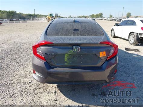 2017 Honda Civic Ex Gasoline 2hgfc2f78hh573092