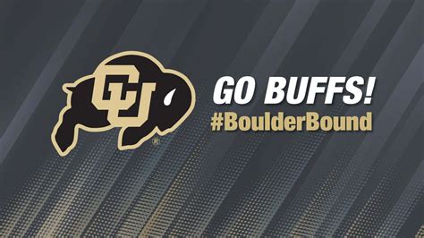 Download Colorado Buffaloes Go Buffs Boulder Bound Banner Wallpaper