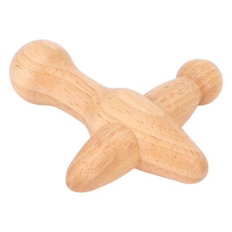 Premium Cross Shaped Wooden Trigger Point Massager Best Pressure