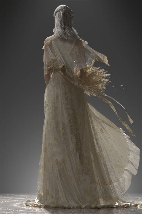 精灵公主模型 角色人物生物 作品模型 Cg模型网