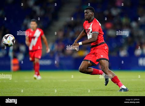 Randy Nteka Of Rayo Vallecano During The La Liga Match Between Rcd