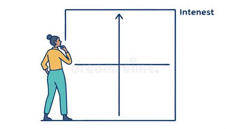 Person With Stakeholder Interest Map Business Analysis Engagement Strategy Vector Design