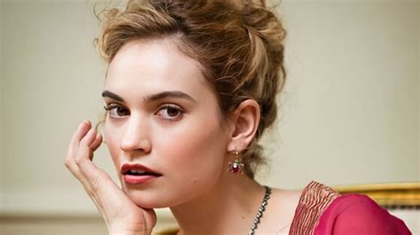 Lily James Biography Photos As Pam Boyfriend Cinderella Height 2026