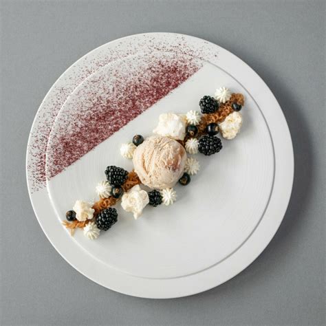 Dessert à Lassiette Façon Mont Blanc Architecture Sucrée