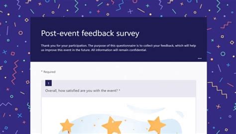 Microsoft Excel Survey Template