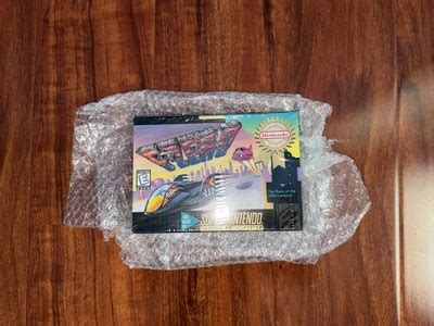 F Zero For Snes Super Nintendo Players Choice Brand New Sealed