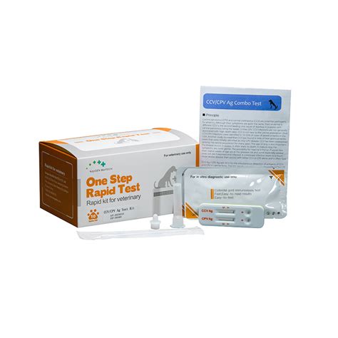 High Accuracy Ccv Cpv Veterinary Rapid Test Kit For Detection China