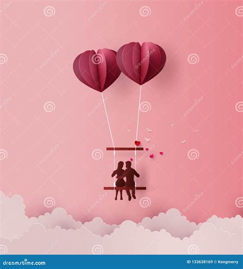 Concept Of Love And Valentine Day Stock Vector Illustration Of