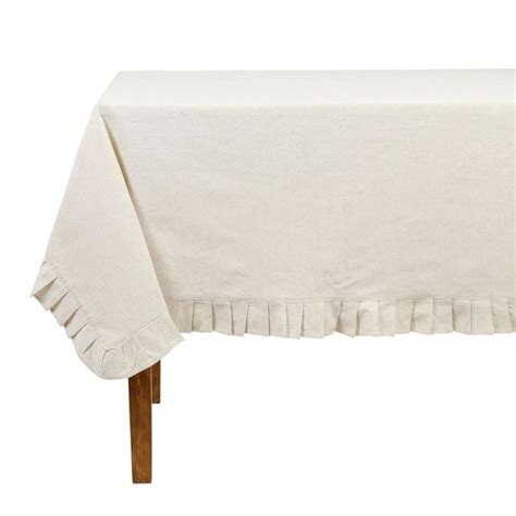 Nappe Shabby Chic Lin Comptoir De Famille 160x250cm Déco DÉlise