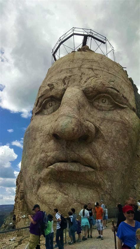 Crazy Horse Volksmarch Camp Near The Worlds Largest Carving