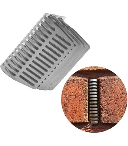 Weepa Protector 40x Stainless Steel Brick Weep Hole Covers Multipurpose Wall Cracks Inserts Alie