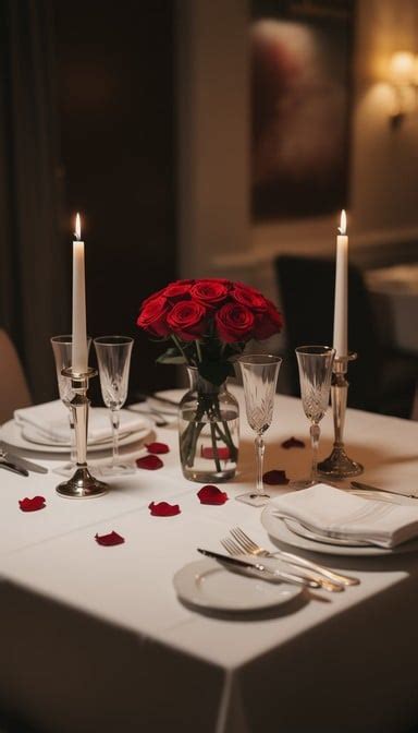 Free Romantic Candlelight Dinner Image Romantic Dinner Candlelight