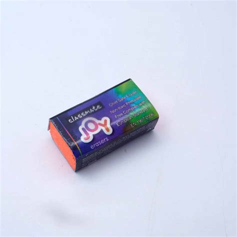 Classmate 04010014 Joy Erasers Orange Color Sku 50976