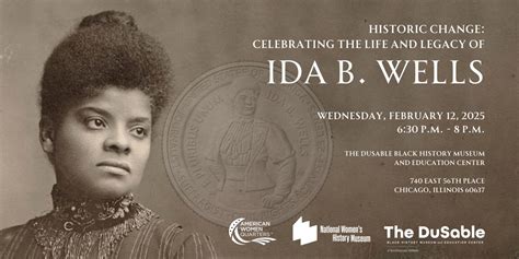 Ida B Wells Elongated Asset Dusable Black History Museum And