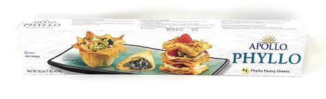 Apollo Fillo Dough 4 1lb Boxes X 24 Pack Greece Try The World